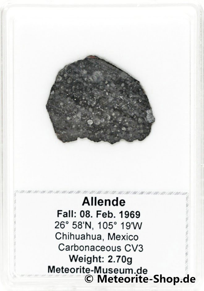Allende Meteorit - 2,70 g kaufen | Decker Meteorite-Shop